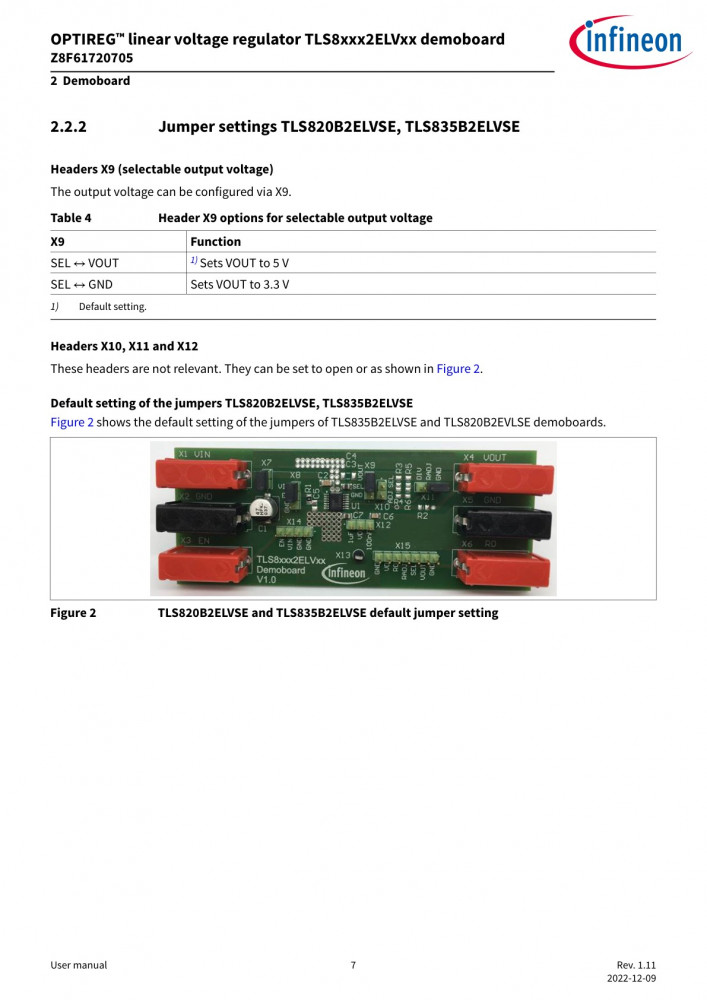 TLS820B2ELVSE demoboard document page 7