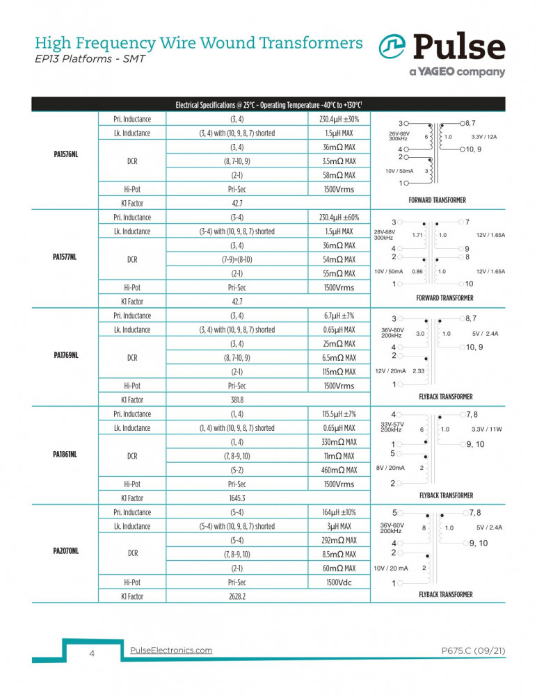 PA3642NLT document page 4