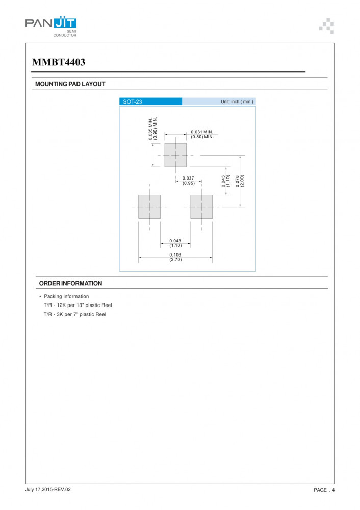 MMBT4403 datasheet page 4