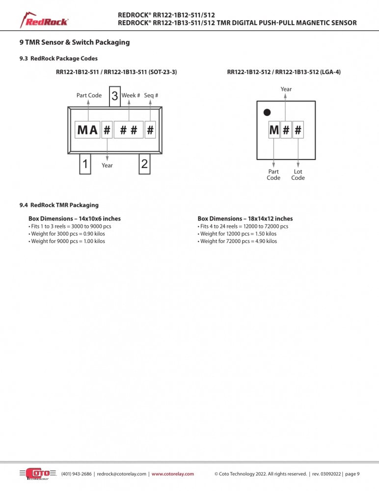 RR122 datasheet page 9