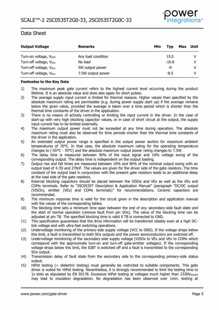 2SC0535T2G0C-33 datasheet page 5