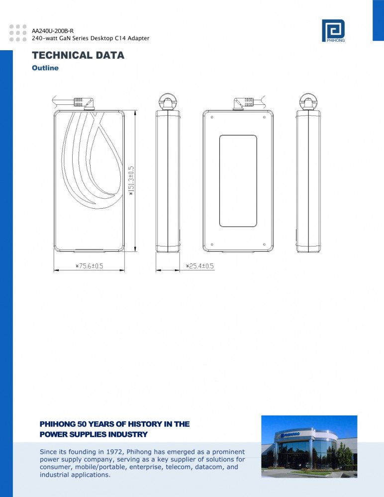 AA240U-200B-R technical document page 5
