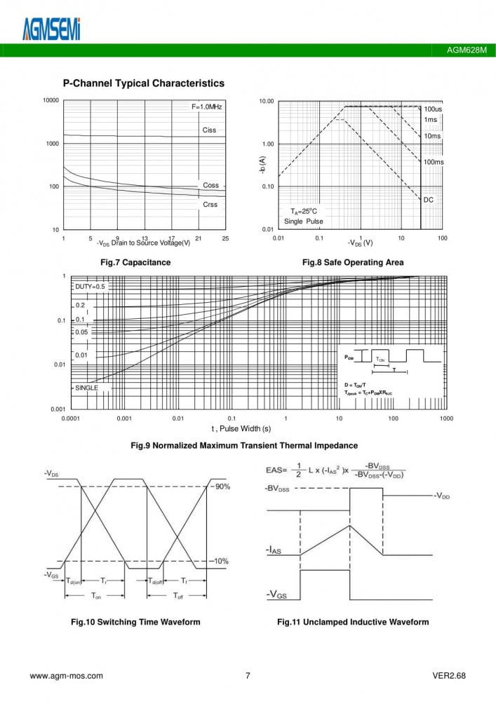AGM628M datasheet page 7