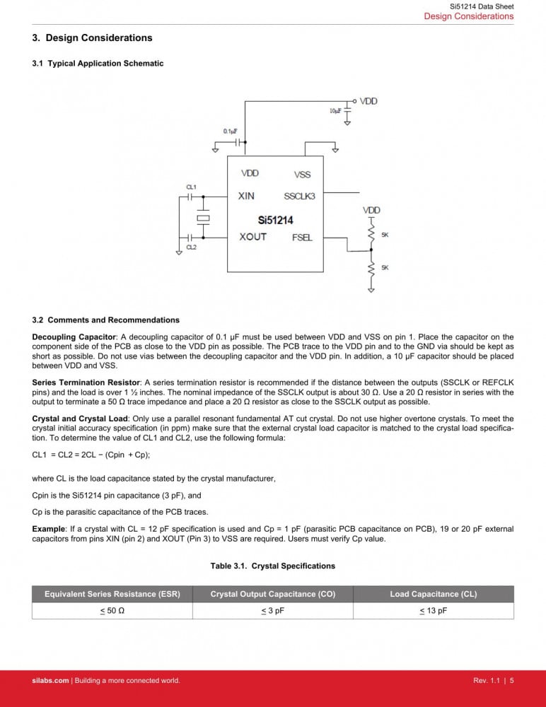 SI51214 datasheet page 5