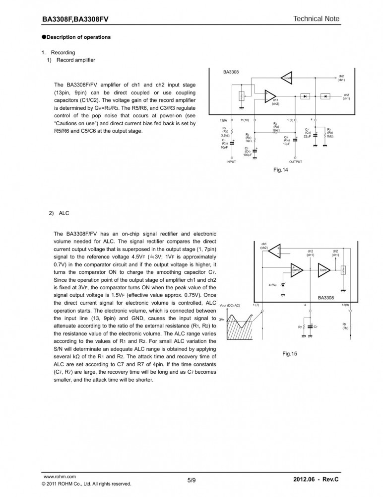 BA3308F-E2 technical document page 5