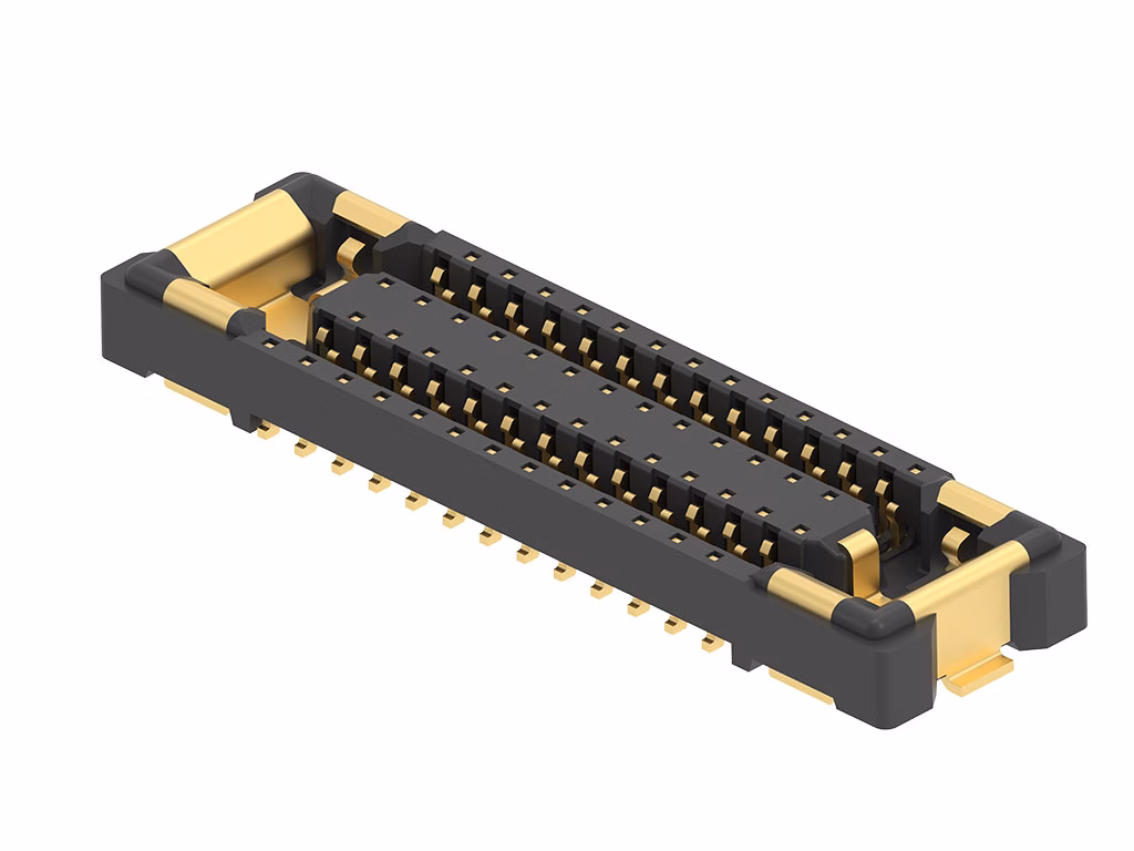 Quad-Row Board-to-Board Receptacle, 0.175mm Pitch, 0.80mm Mated Height, 2.00mm Mated Width, 52 Circuits, 2 Reels/Carton for sale