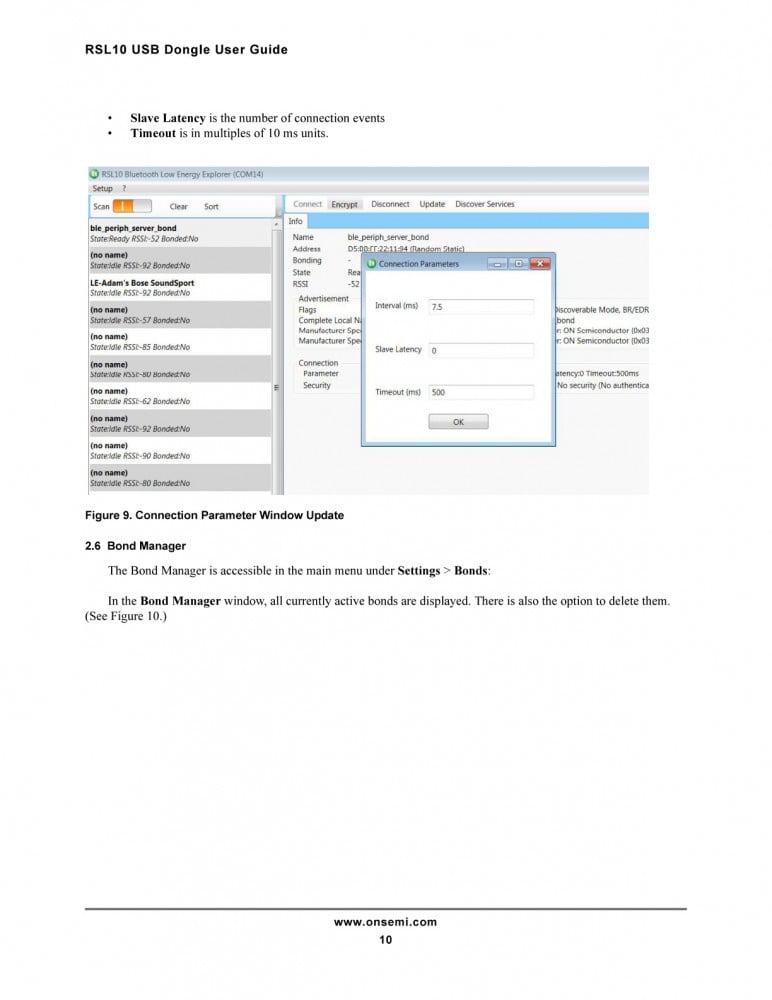 RSL10 USB Dongle User Guide page 10