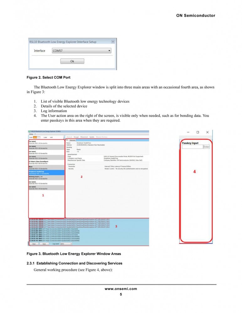 RSL10 USB Dongle User Guide page 5