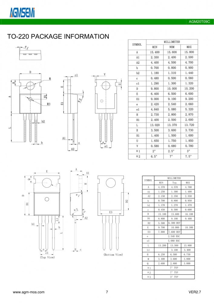 AGM20T09C datasheet page 7