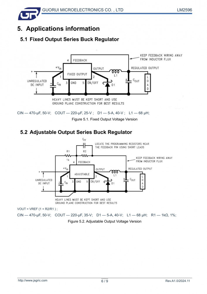 LM2596 datasheet page 6
