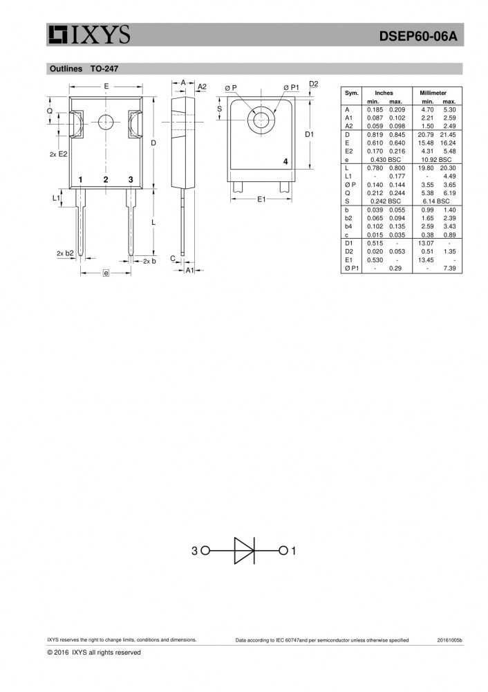 DSEP60-06A datasheet page 4