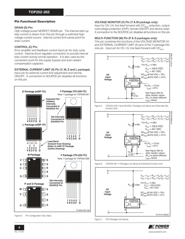 TOPSwitch-HX technical document page 4