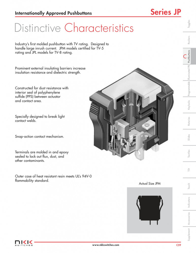 JPM16B-H technical document page 2