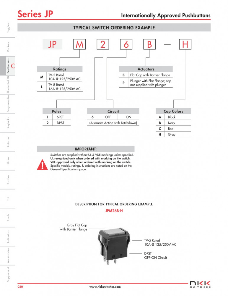 JPM16B-H technical document page 3