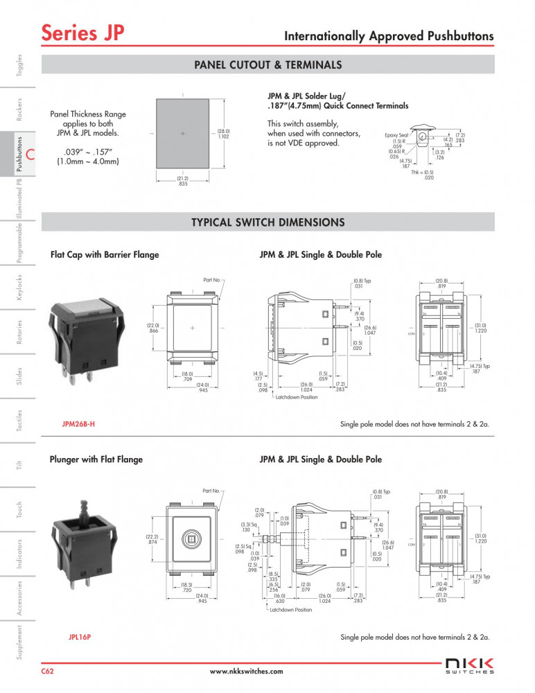 JPM16B-H technical document page 5