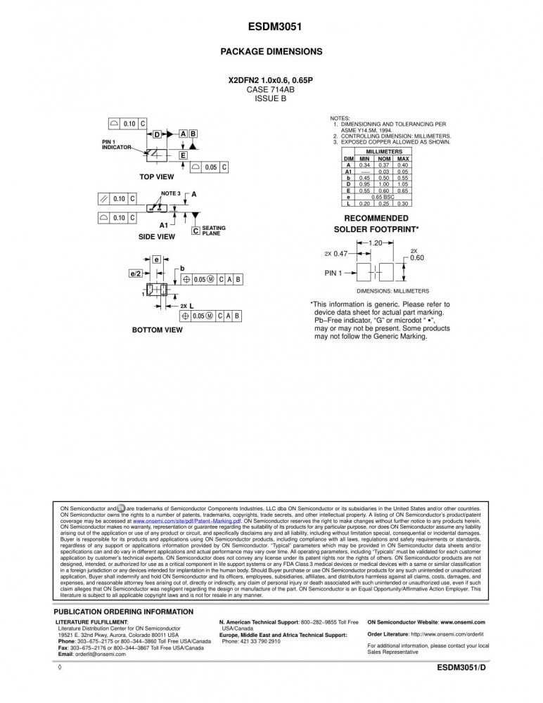 ESDM3051N2T5G datasheet page 8