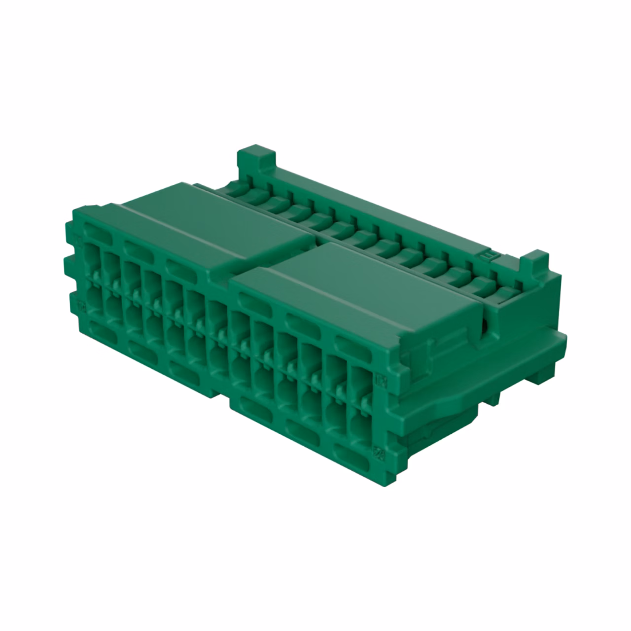 MX-DaSH CTX50 Terminal Receptacle Cartridge, 26 Circuits, Keying Option E, Green for sale