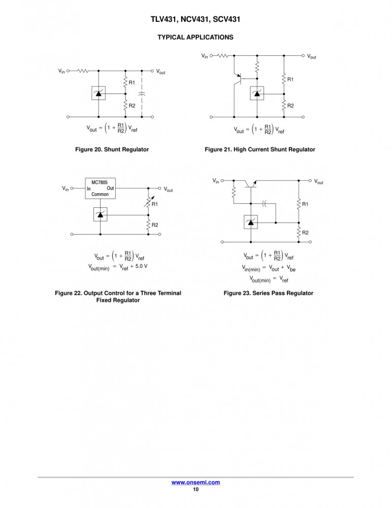 TLV431 datasheet page 10