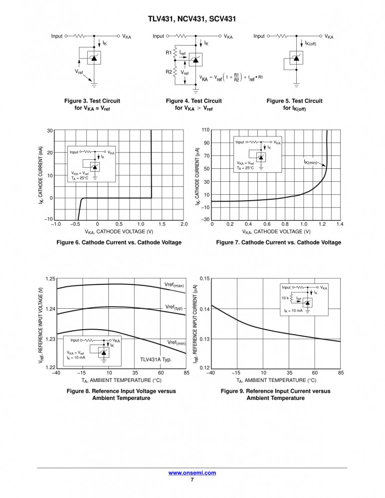 TLV431 datasheet page 7