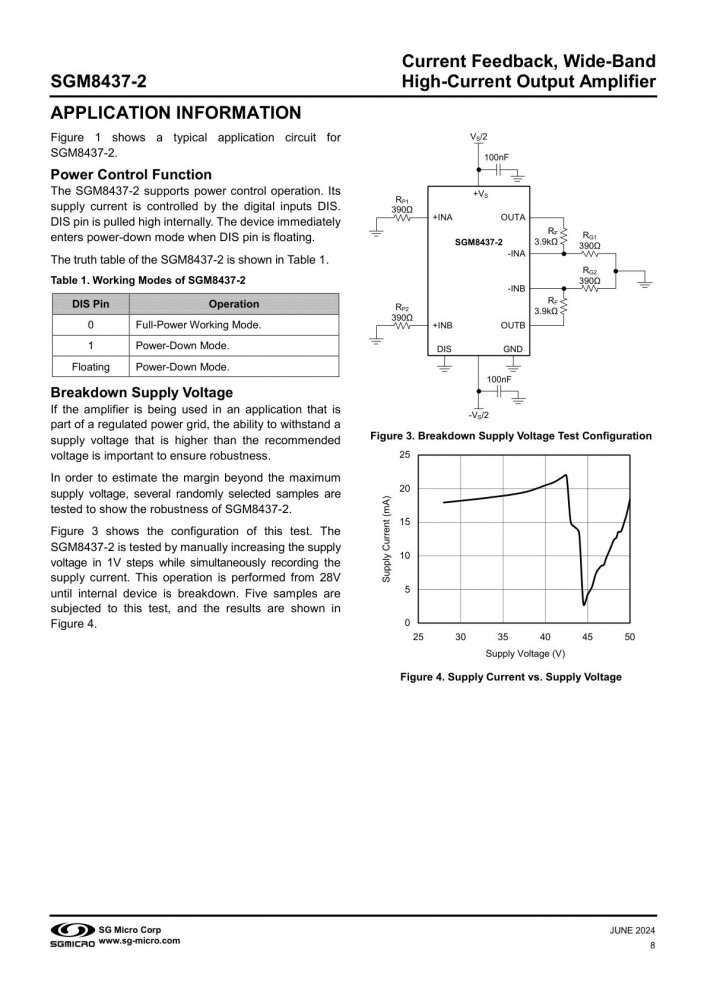 SGM8437-2 datasheet page 8