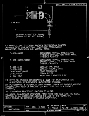 TE Connectivity 8-1191079-4 Coaxial Connector (RF) Terminator for sale
