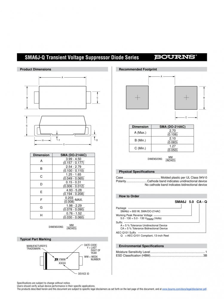 SMA6J-Q datasheet page 4