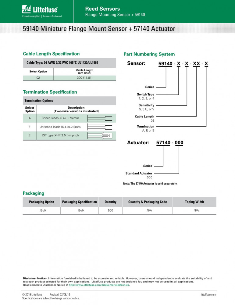 59140 product documentation page 3
