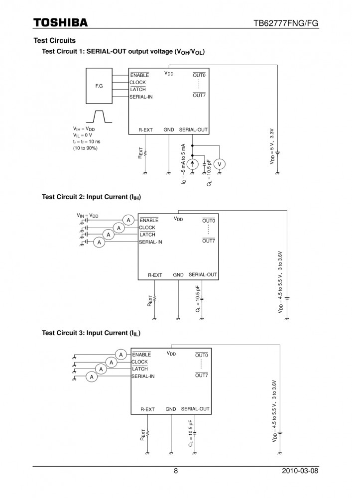 TB62777FNG datasheet page 8