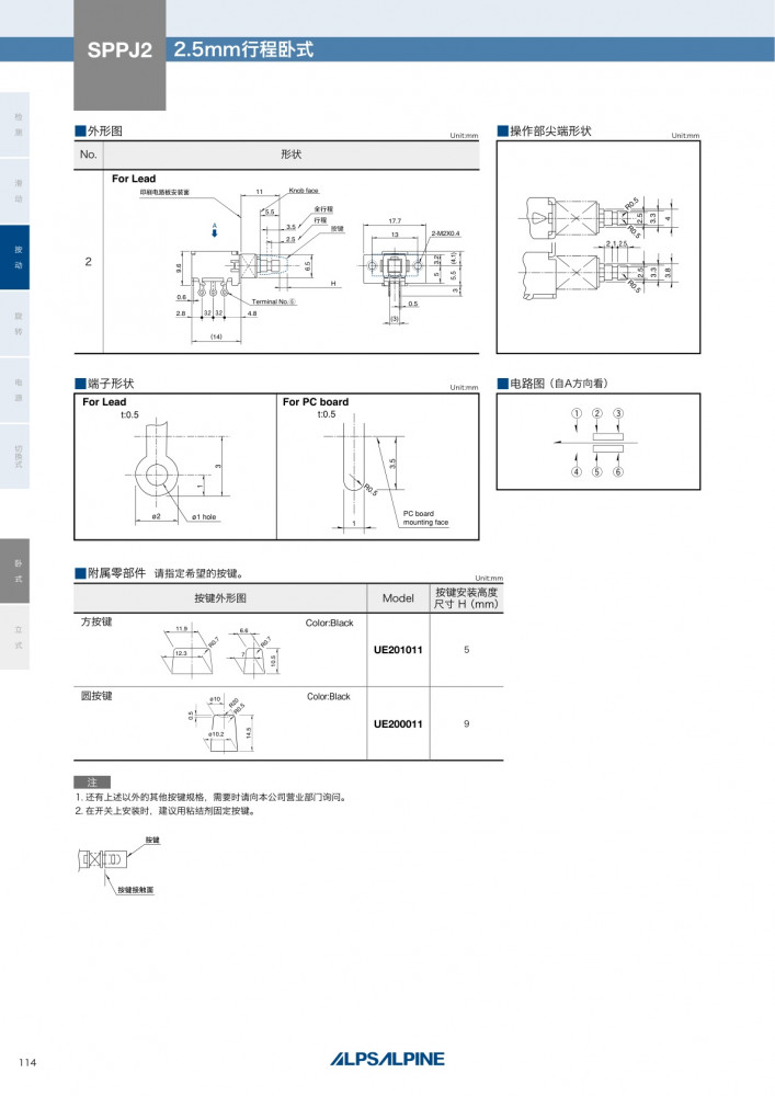 SPPJ226400 technical document page 2