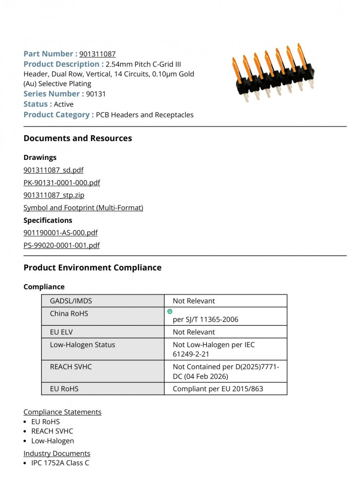 901311087 technical document image, page 1