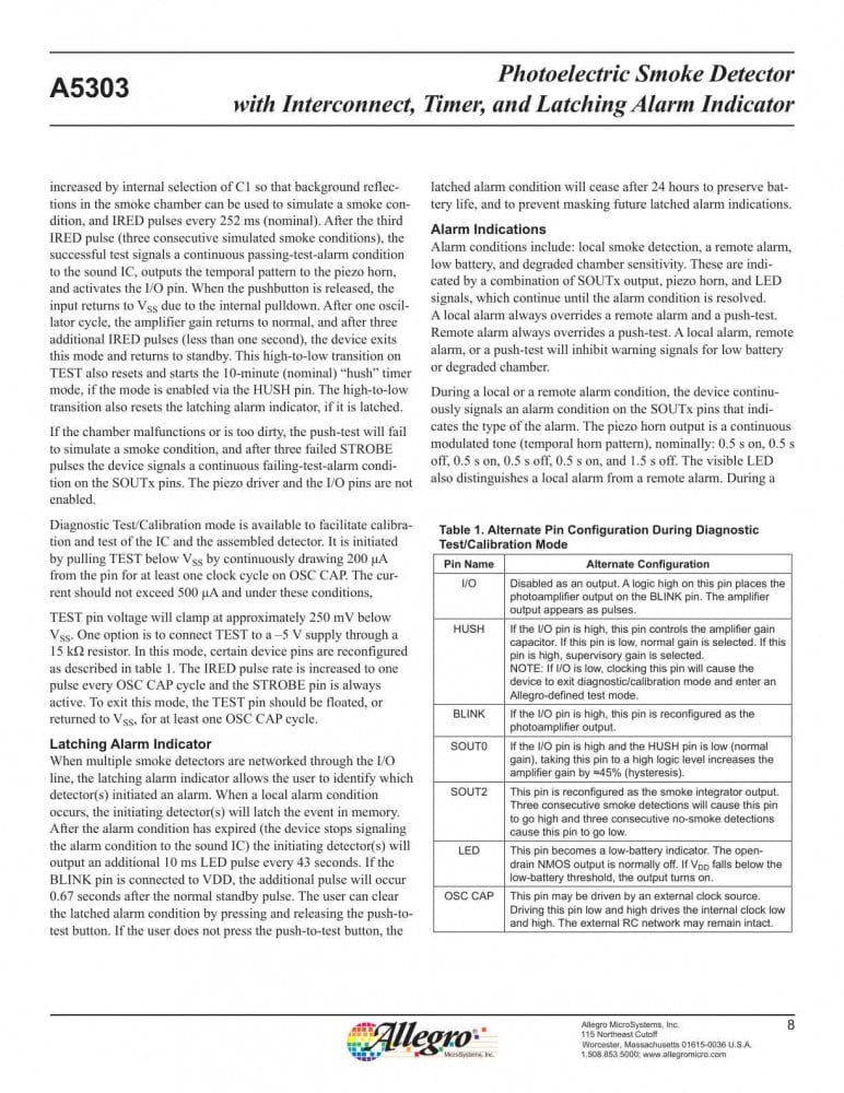 A5303 datasheet page 8