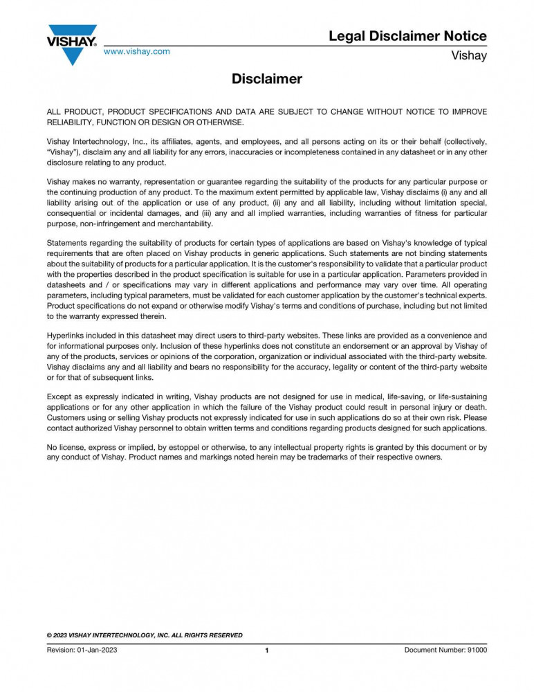 Vishay BFC280832659 datasheet page 5