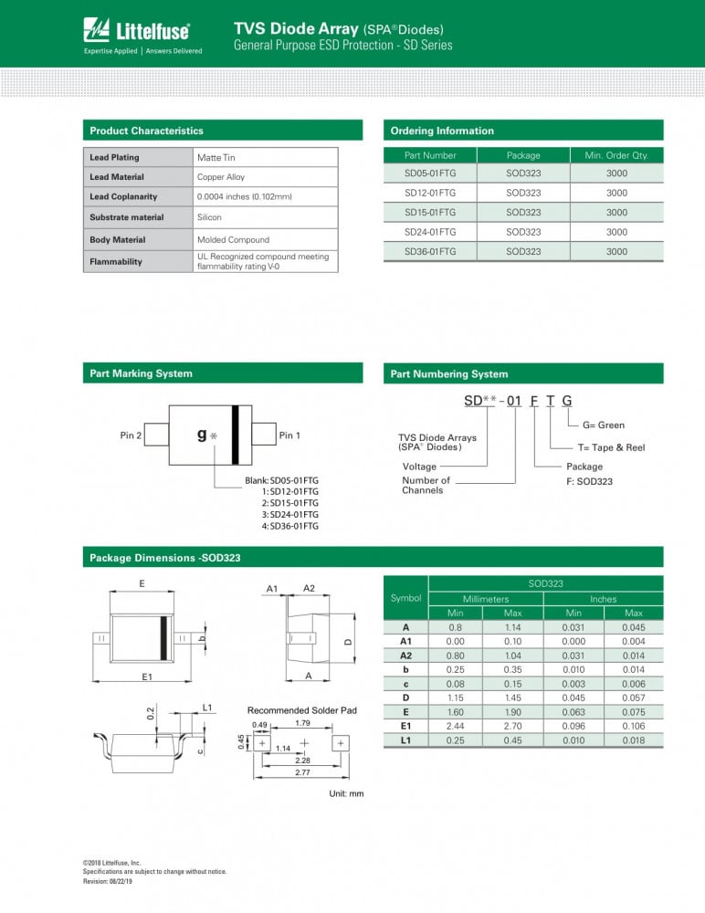 SD12-01FTG datasheet page 6