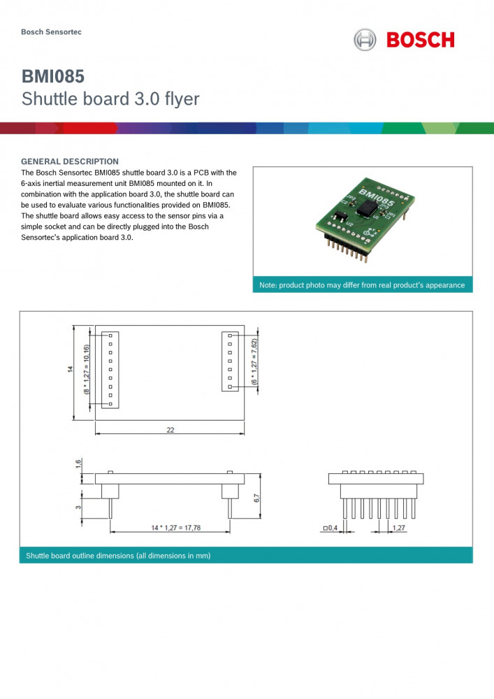 BMI085 Shuttle board 3.0 flyer page 1