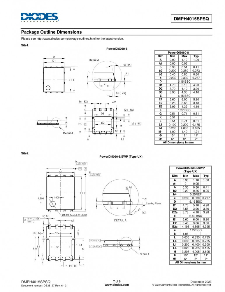 DMPH4015SPSQ-13 datasheet page 7