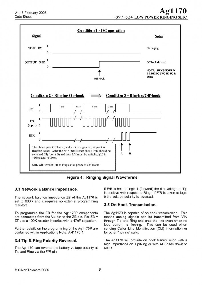 Ag1170 datasheet page 8
