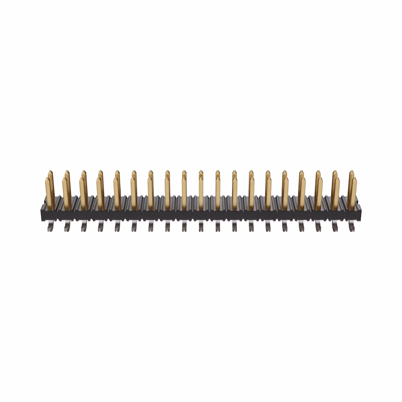 Milli-Grid Header, Vertical, Surface Mount, 38 Circuits, 0.38µm Gold (Au) Plating, Mating Pin Length 3.80mm, Tube, Lead-Free for sale