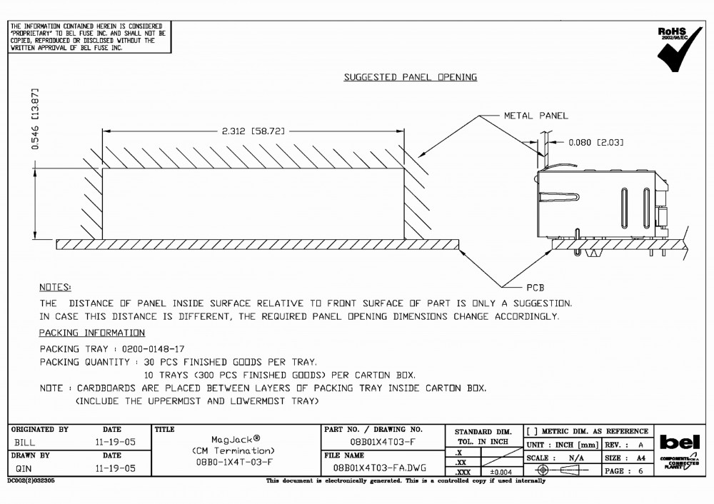 08B0-1X4T-03-F technical drawing page 5