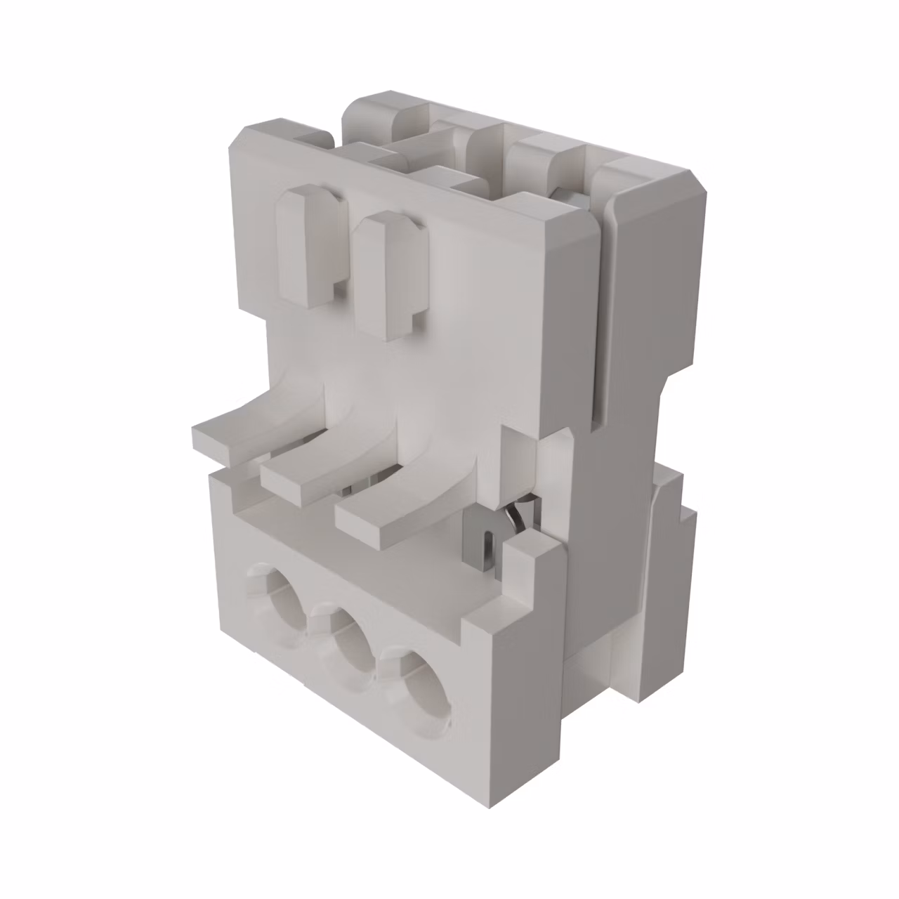 Appli-Mate RAST 2.5 IDT Housing, 5.00mm Pitch, Female, 2 Circuits, Position Keys A & D Removed, 1 Open and 1 Slotted Endwall, Polarizing Rib Between Circuits 1 & 2 for sale