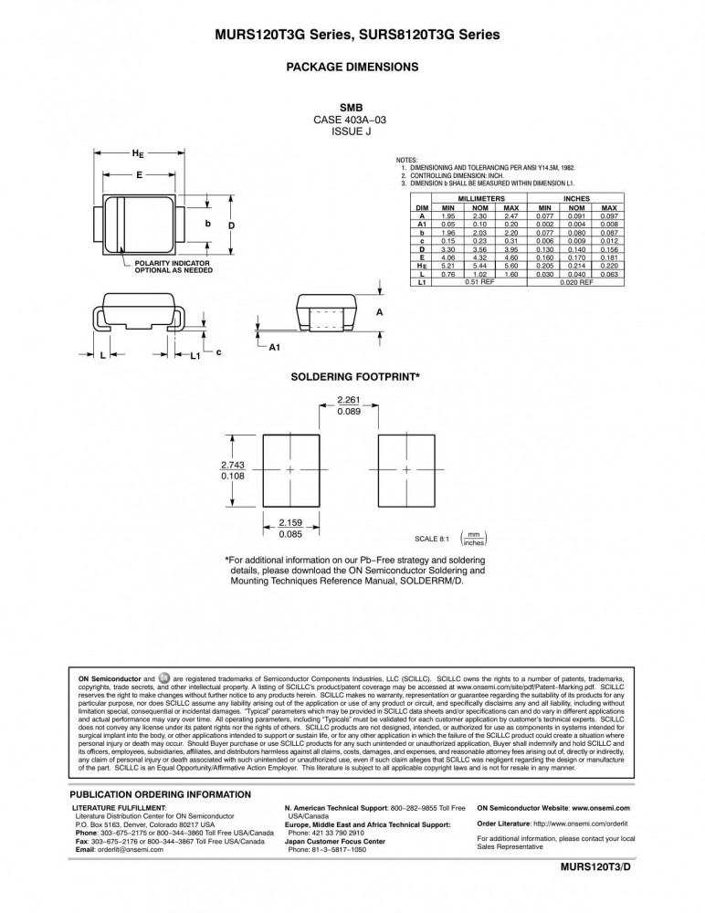 MURS140T3G datasheet page 5