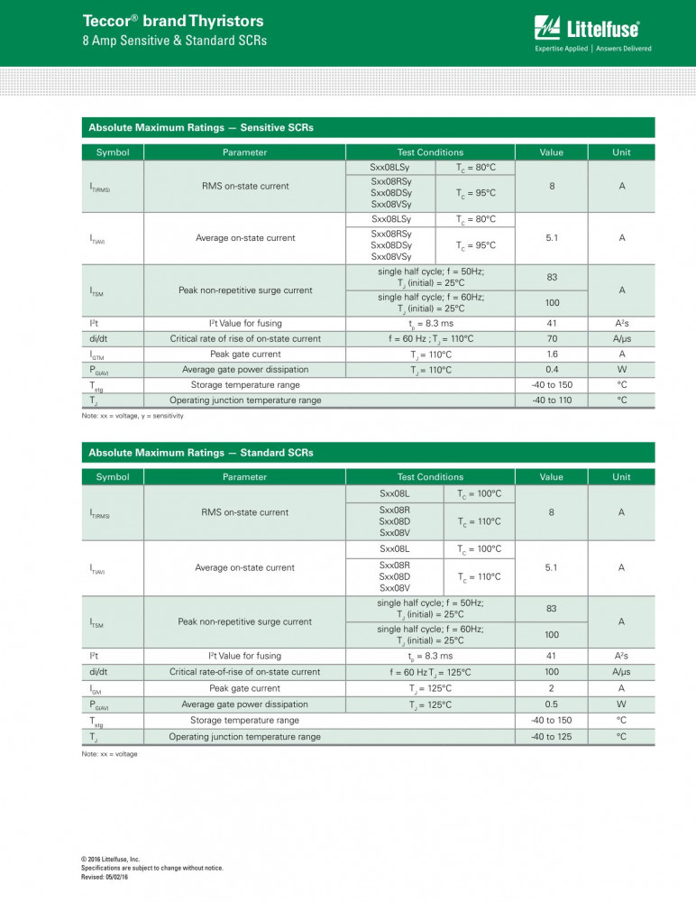 S4008LS2TP datasheet page 2