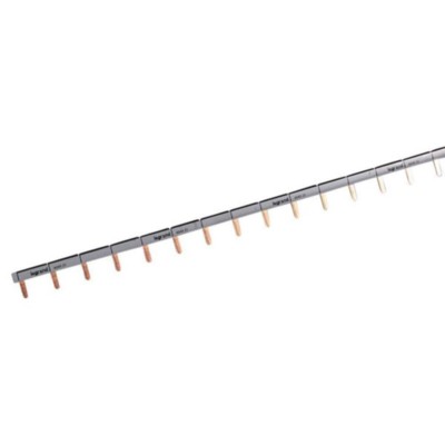 Supply busbar - Prong-type 1P auxiliary phase busbar - Max 37 devices connected - 16mm² cross section - 980mm length, cuttable for sale