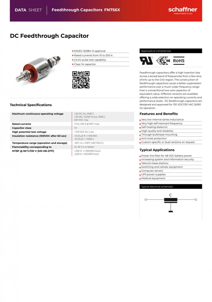 FN7562-100-M8 datasheet page 1