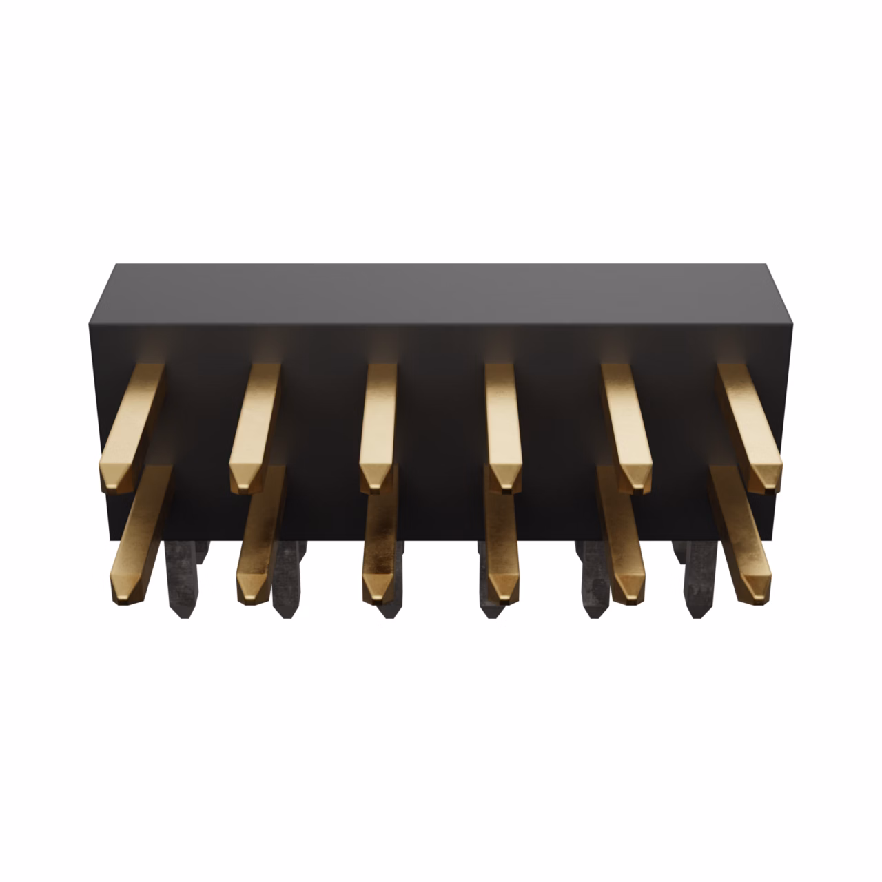 2.00mm Pitch Milli-Grid Header, Right-Angle, Through Hole, 12 Circuits, 0.38µm Gold (Au) Plating, Mating Pin Length 4.00mm, Tail Length 2.60mm, Tape and Reel, Lead Free for sale