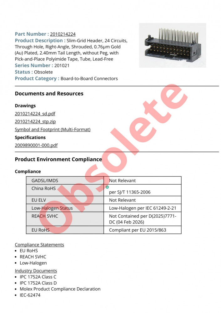 Product document preview, page 1
