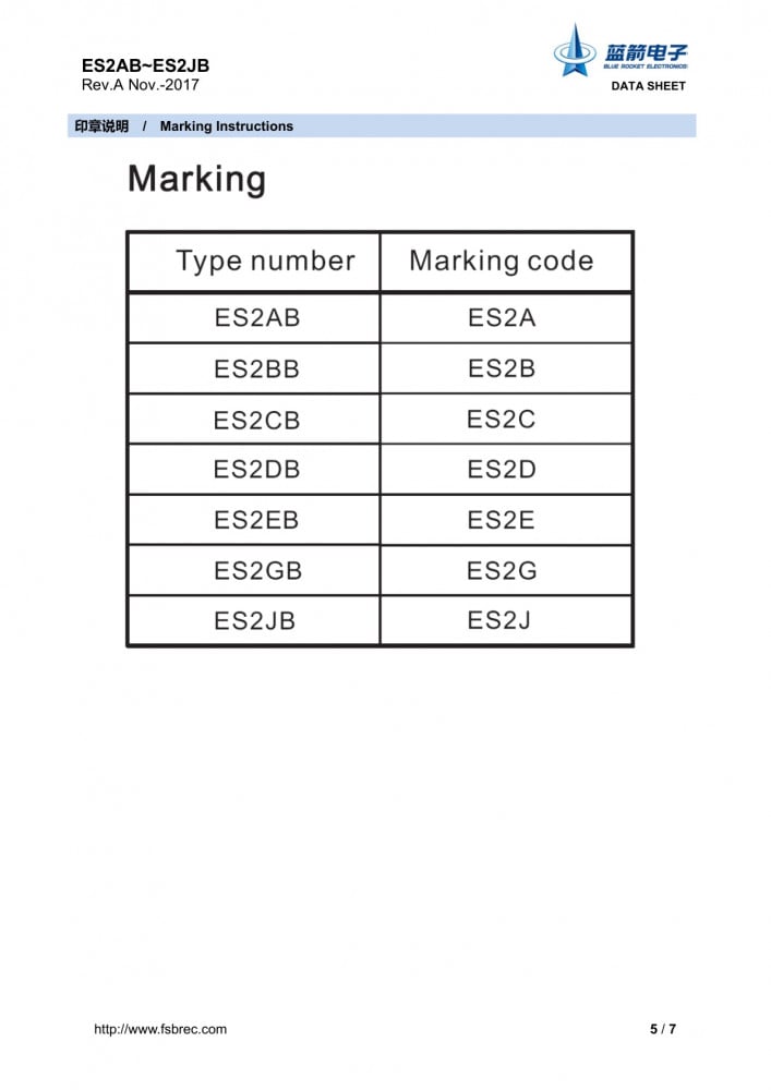 ES2GB datasheet page 5