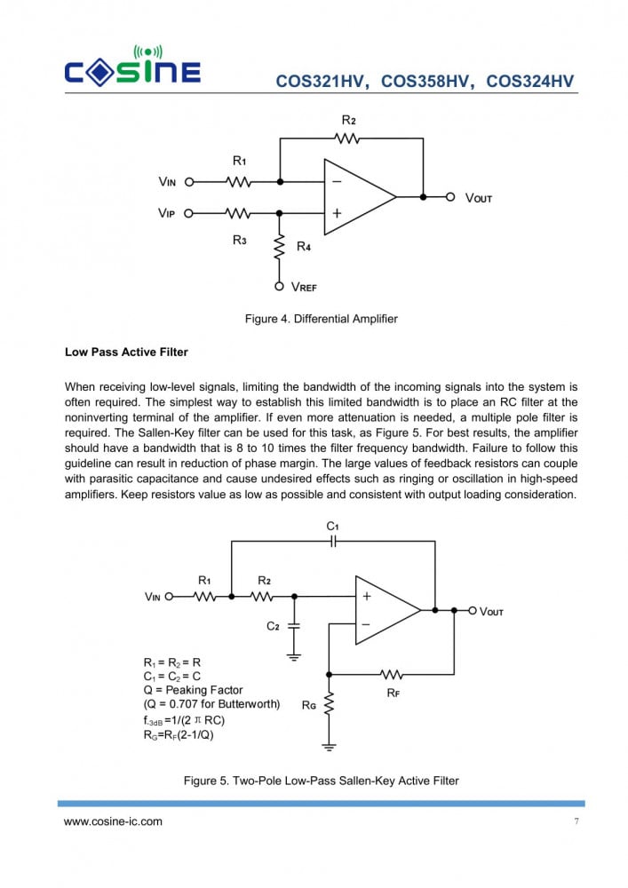 COS324HV datasheet page 7
