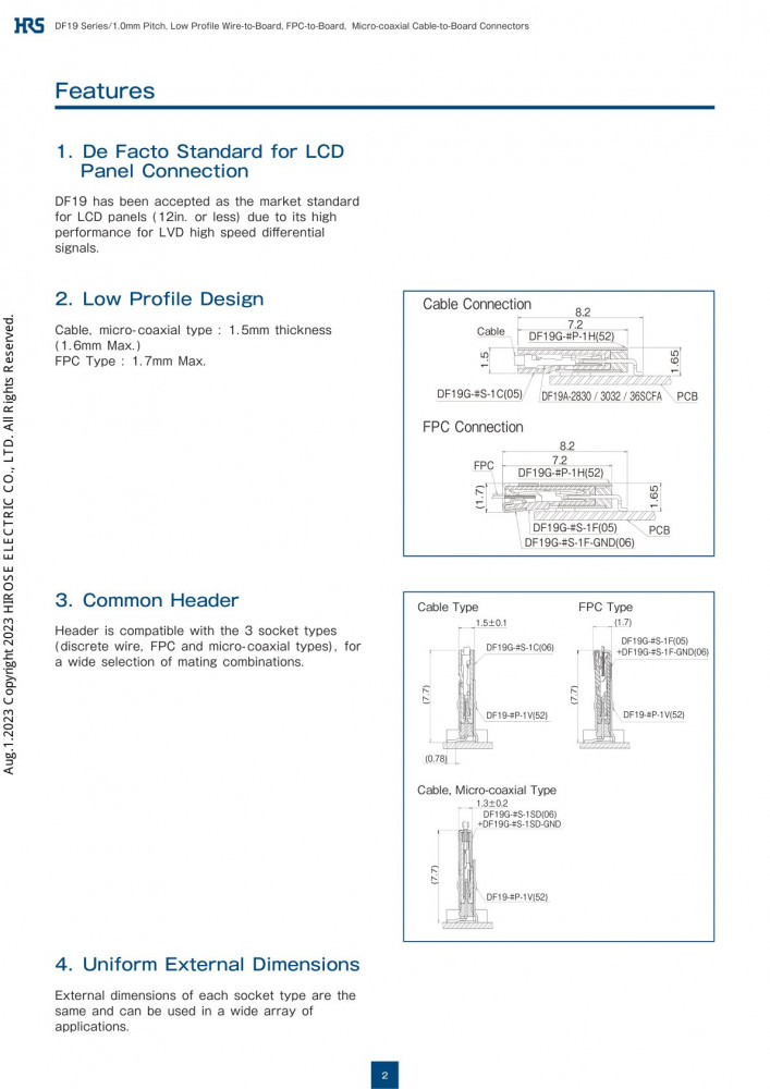 HRS DF19 documentation page 2