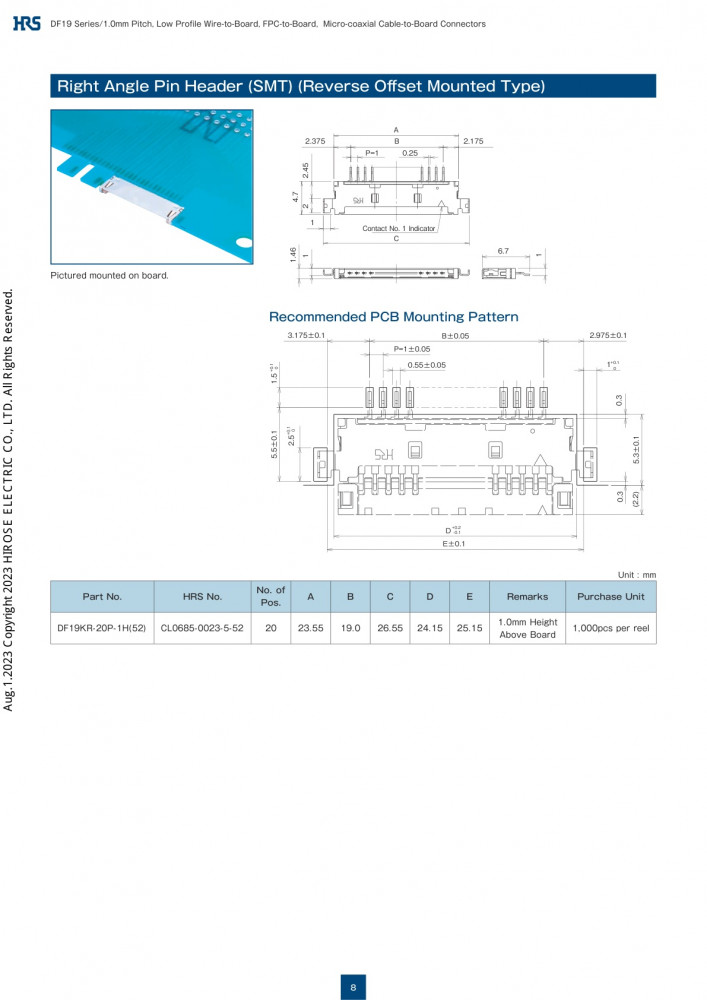 HRS DF19 documentation page 8