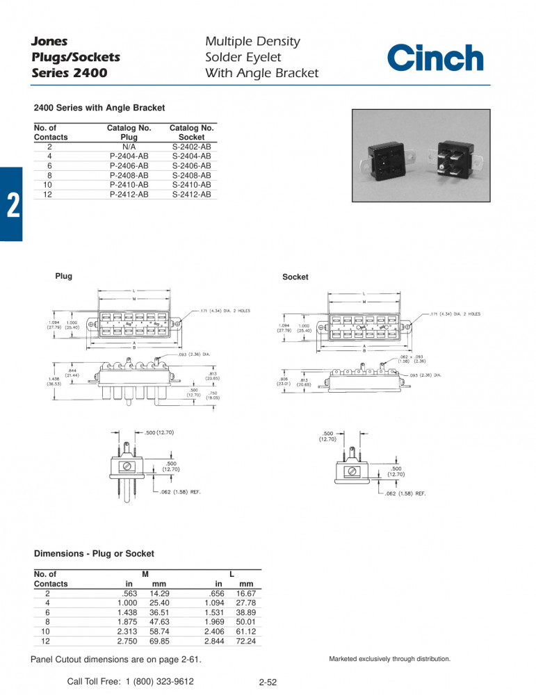 CINCH 300 Series documentation page 5